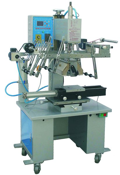 Automated Heat Transfer Label Machine For Square bottles Lipsticks ...